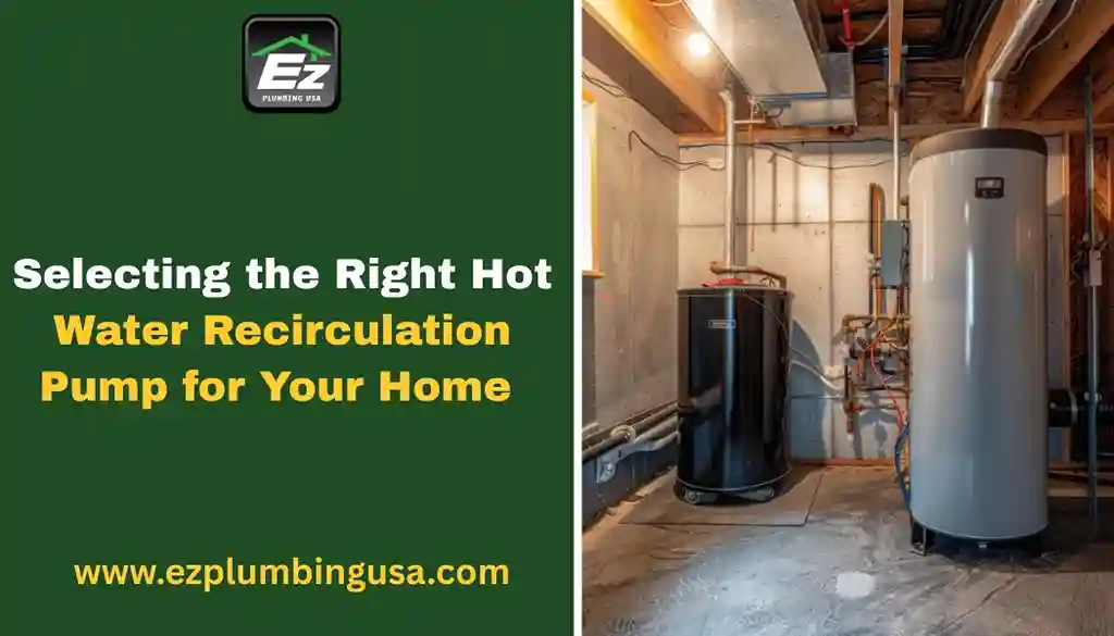 Selecting the Right Hot Water Recirculation Pump for Your Home