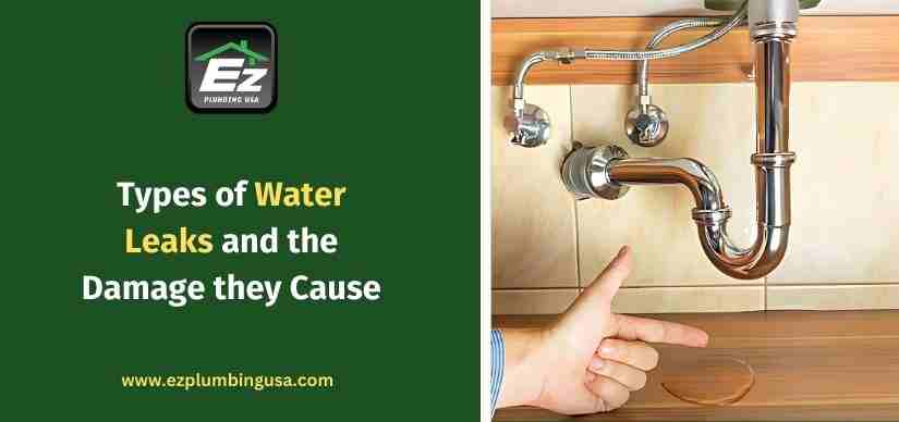 Types of Water Leaks and the Damage they Cause
