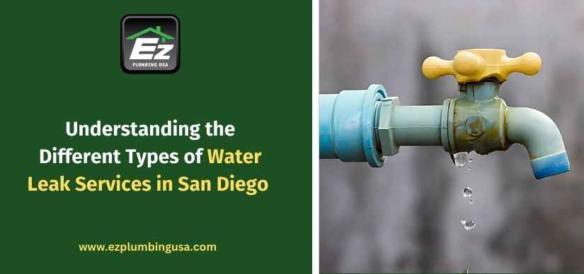Understanding the Different Types of Water Leak Services in San Diego